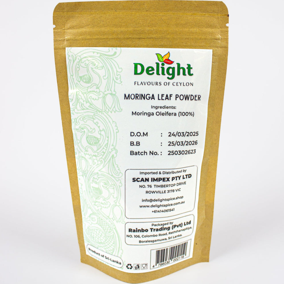 Organic Moringa Oleifera Powder – Delight - Flavours of Ceylon